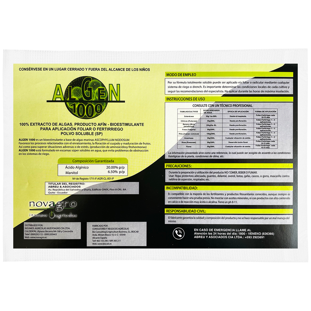 Algen 1000 – NOVAGRO